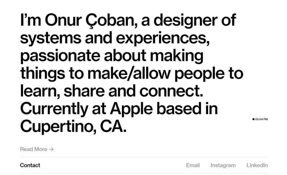 15 Inspiring Portfolio Website Examples & Tips | Figma