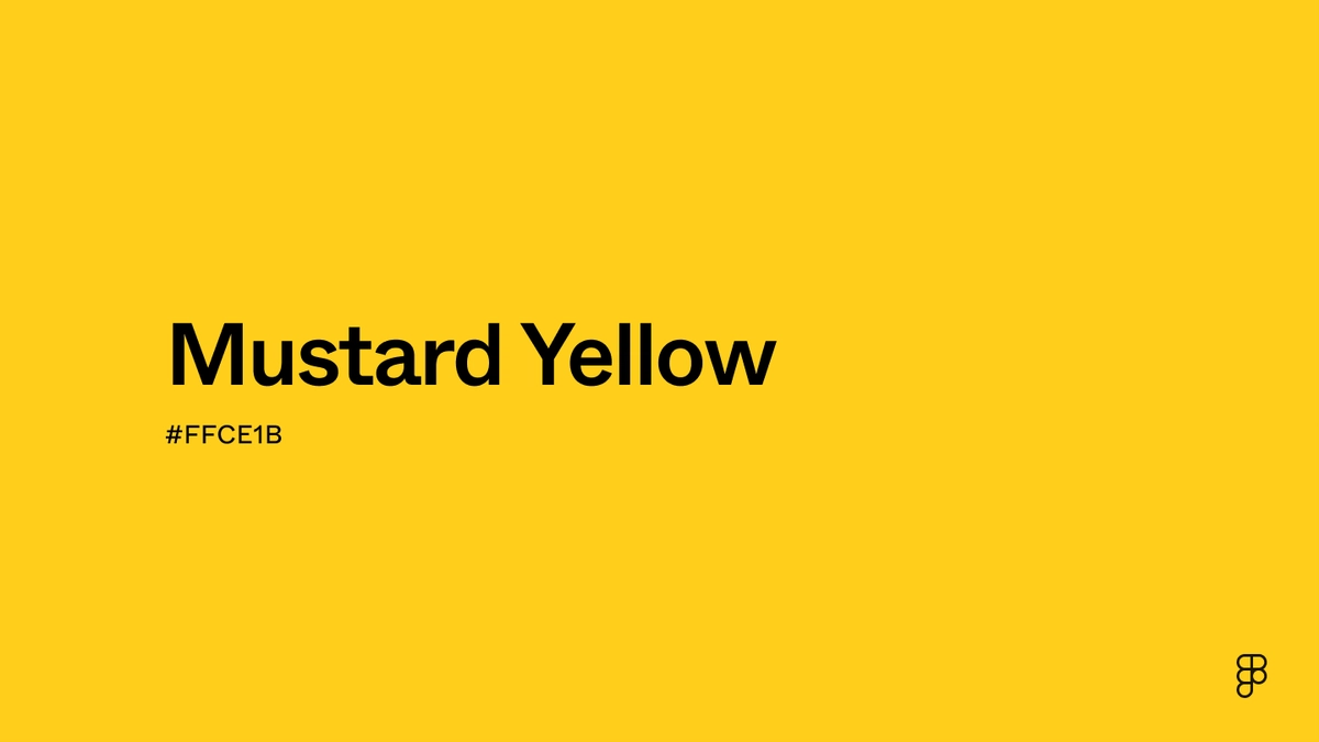 Mustard Yellow Color: Hex Code, Palettes & Meaning | Figma
