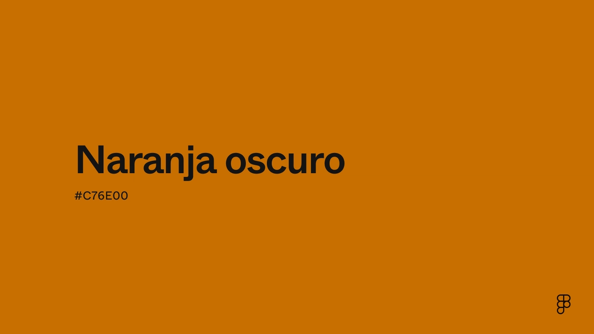 Color Naranja Oscuro: Código Hex, Paletas y Significado | Figma