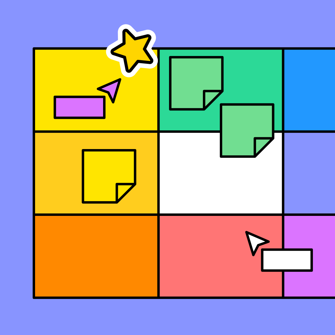 Lotus Diagram Template | Free Lotus Blossom Technique Diagram | FigJam