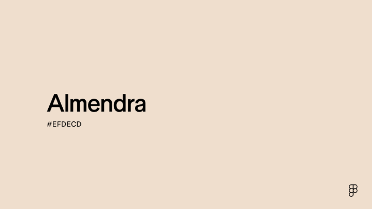 Color Almendra: Código Hex, Paletas y Significado | Figma