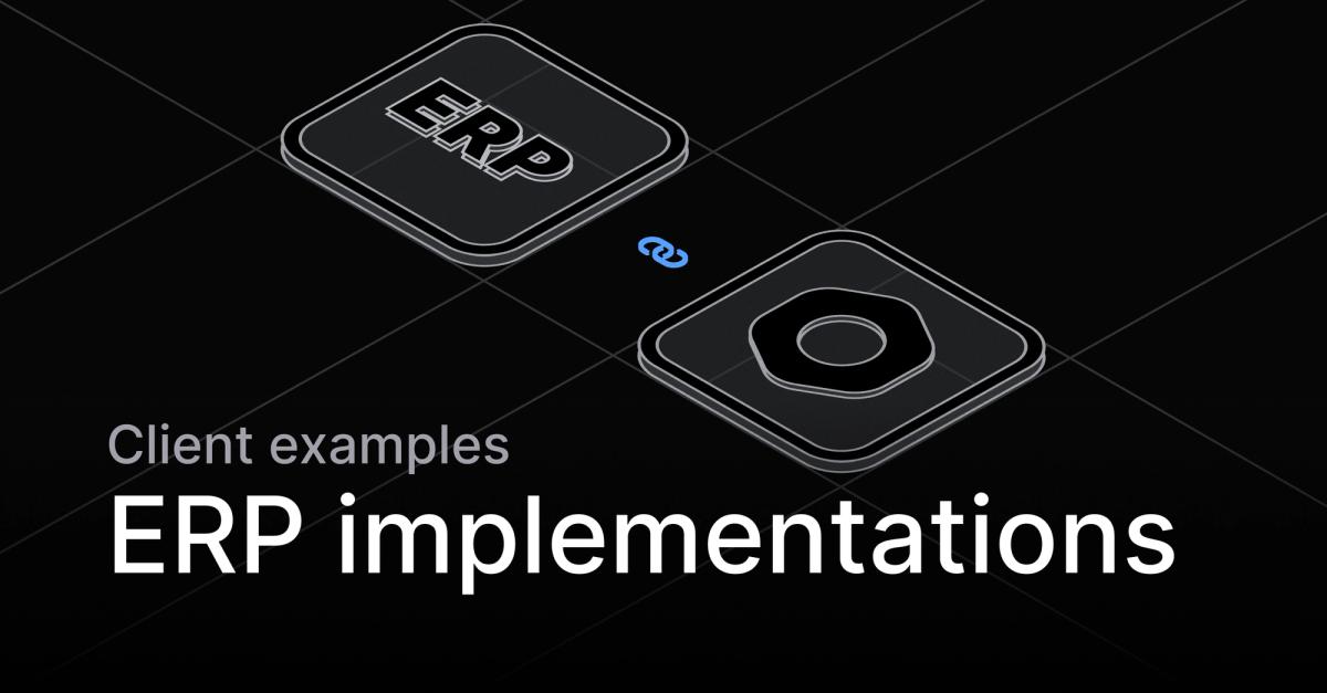 Medusa - Integrating ERPs with Medusa: Two real-world approaches