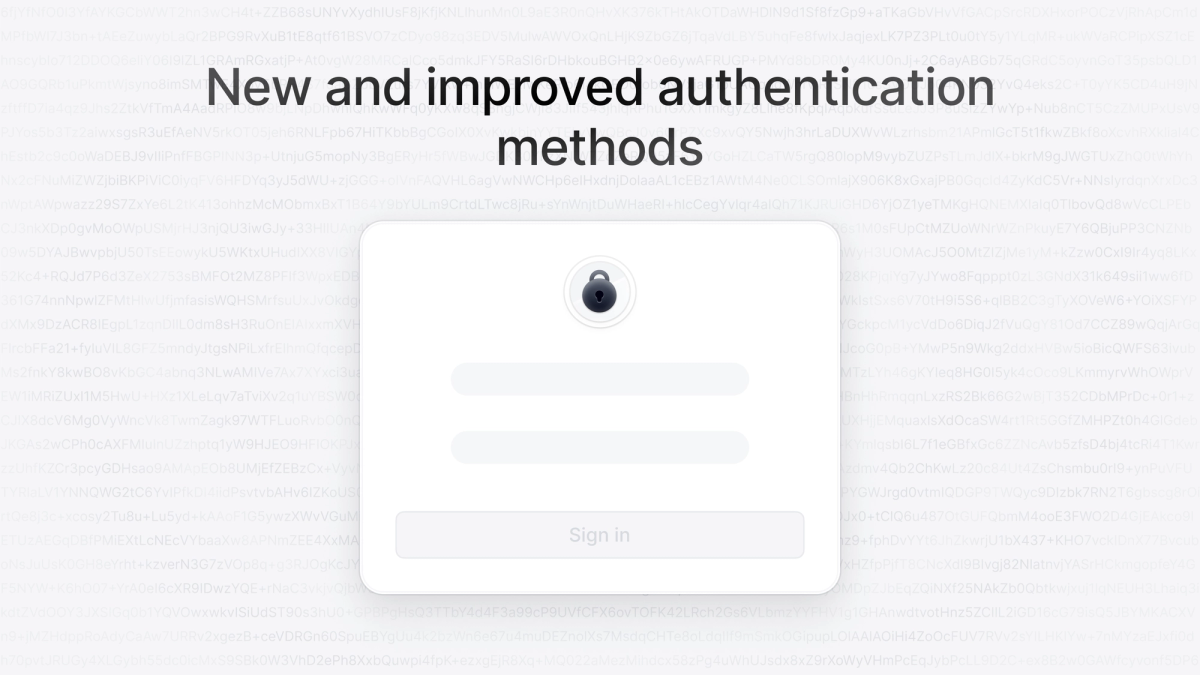 Medusa - New and improved authentication methods