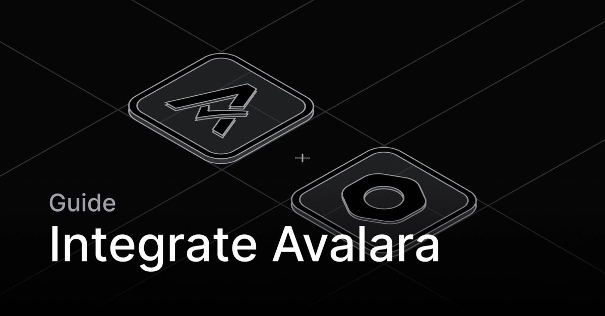 Medusa - Integrate Avalara (AvaTax) with Medusa