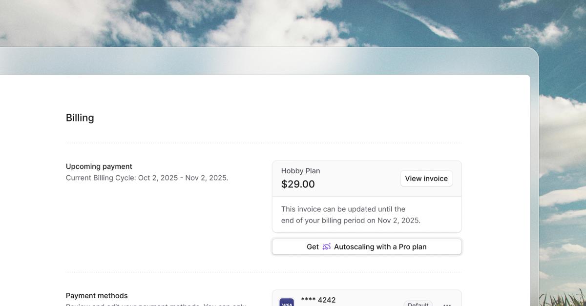 Medusa - Cloud Plans Comparison