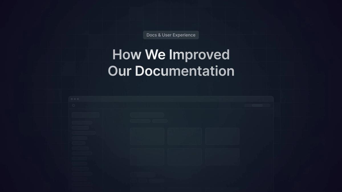 Medusa - How we improved our documentation