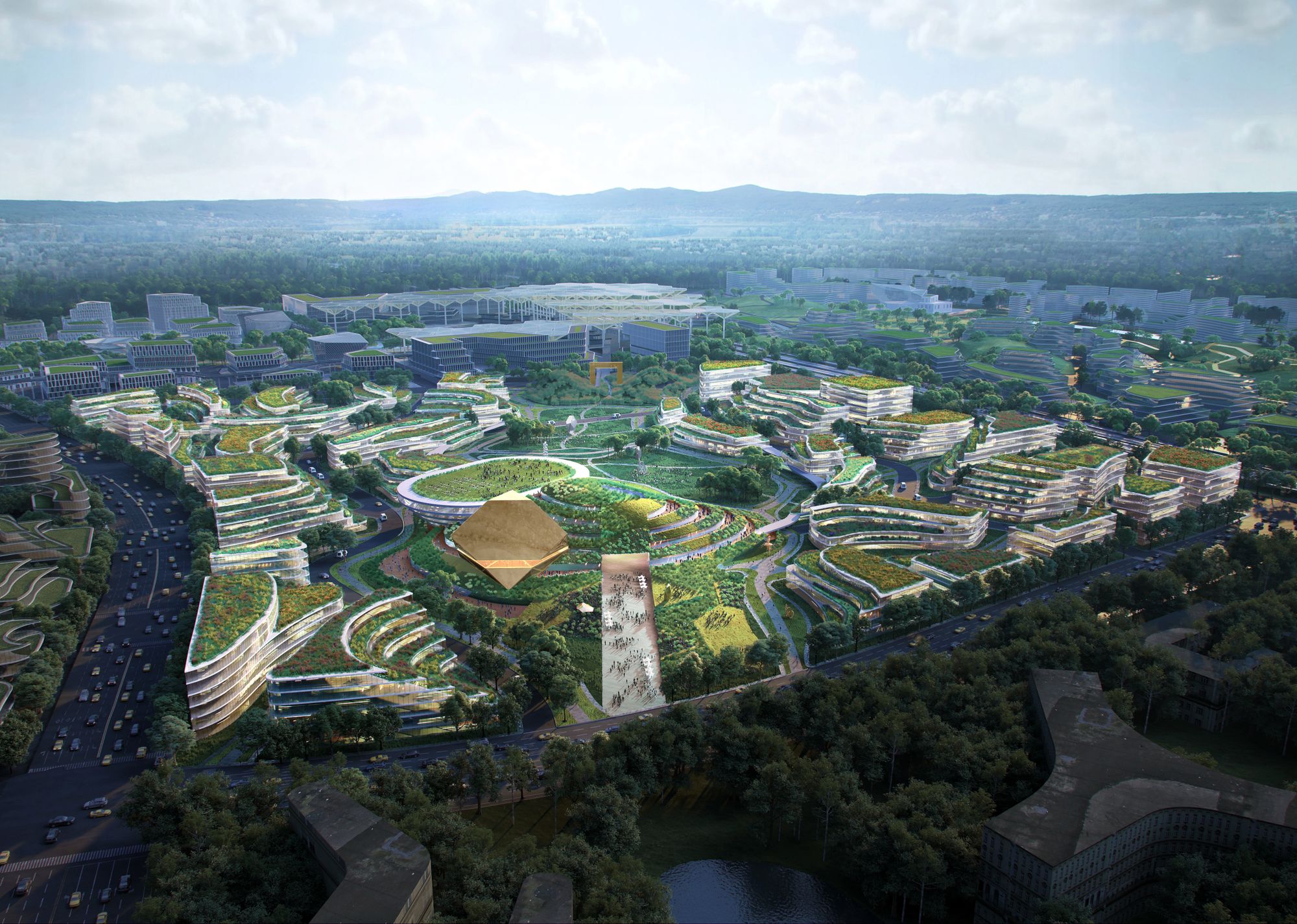 Chengdu Future Science and Technology City Launch Area Masterplan and ...
