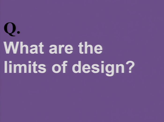What Are the Limits of Design?