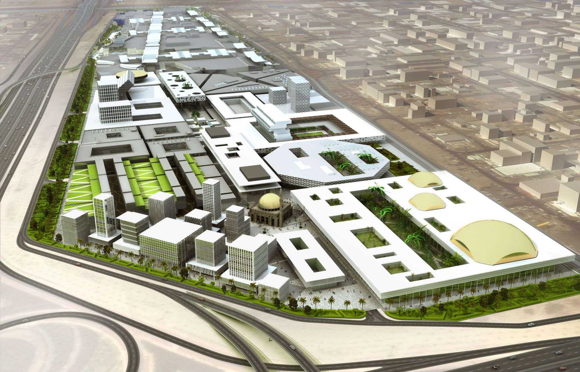 Kuwait Al Rai Masterplan