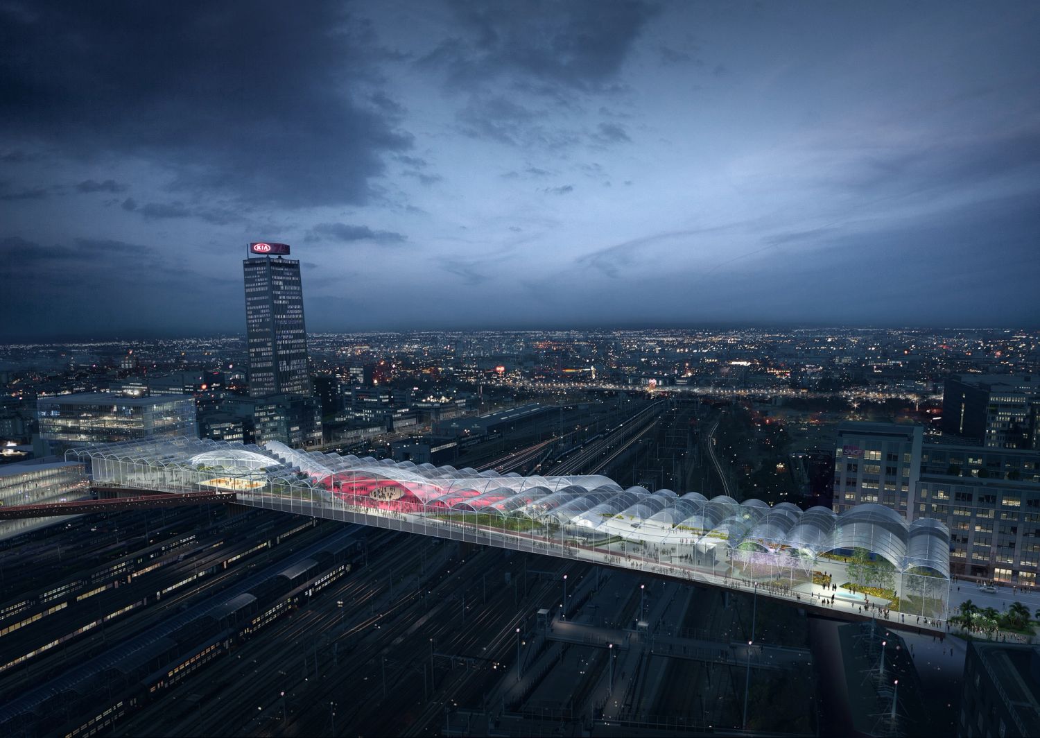 Halle Commune - Pleyel Bridge