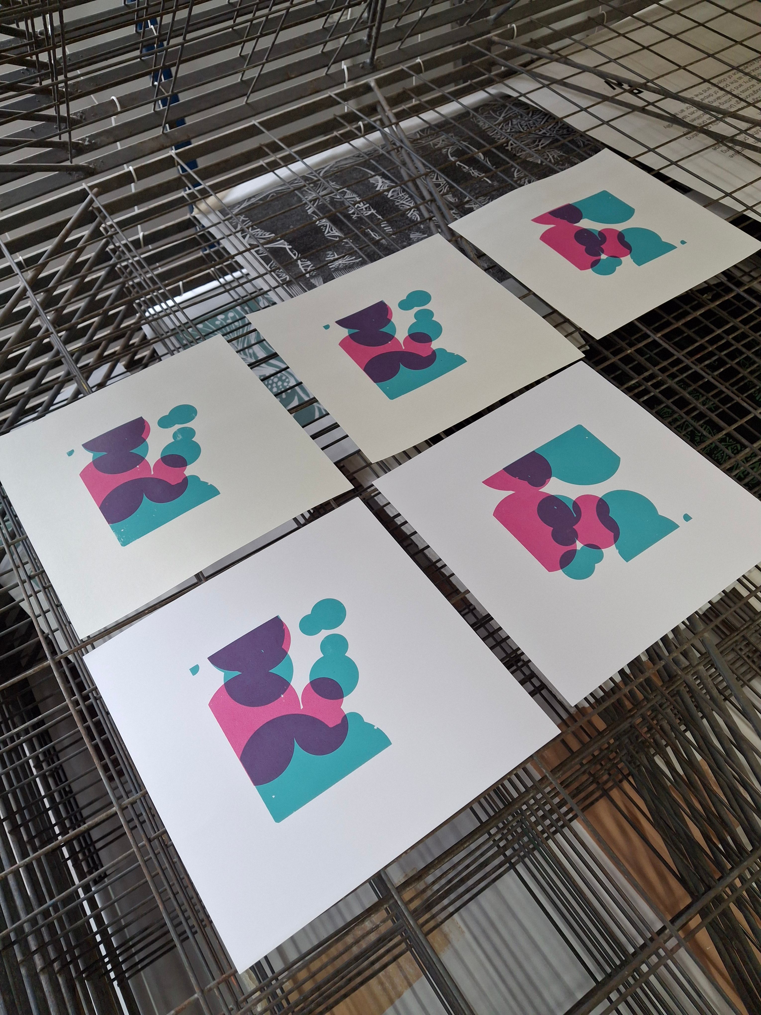 Creative Coding with Screenprint | Leicester Print Workshop