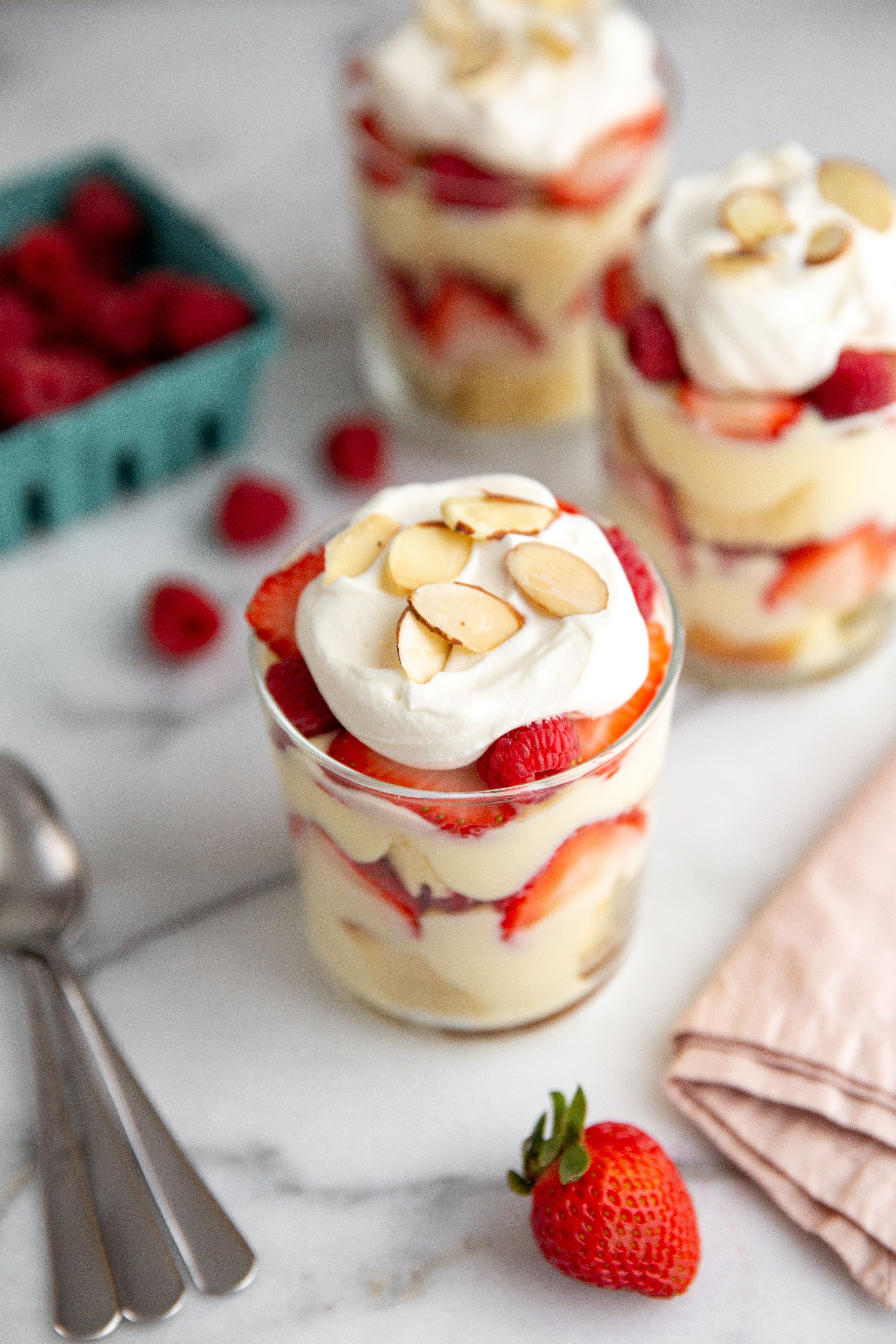 Easy Berry Trifle with Organic Valley