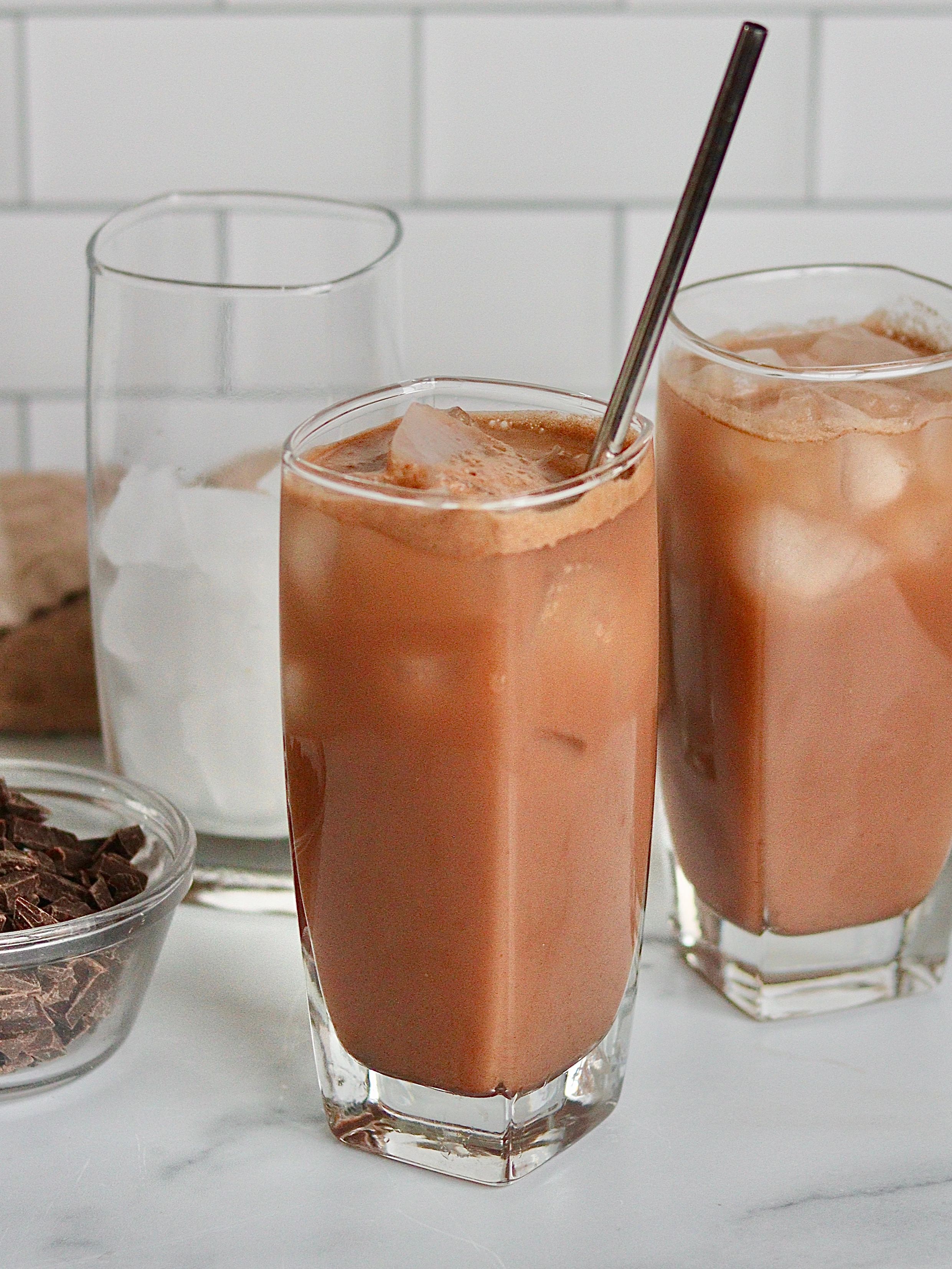 Iced Hot Chocolate with Organic Valley