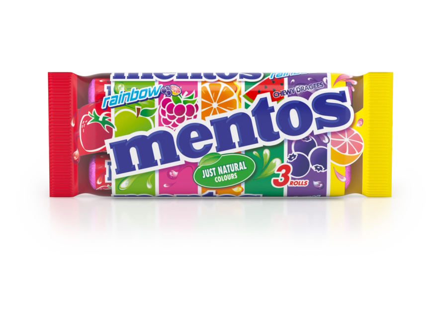 Mentos Rainbow 3 Pack | Mentos Austria