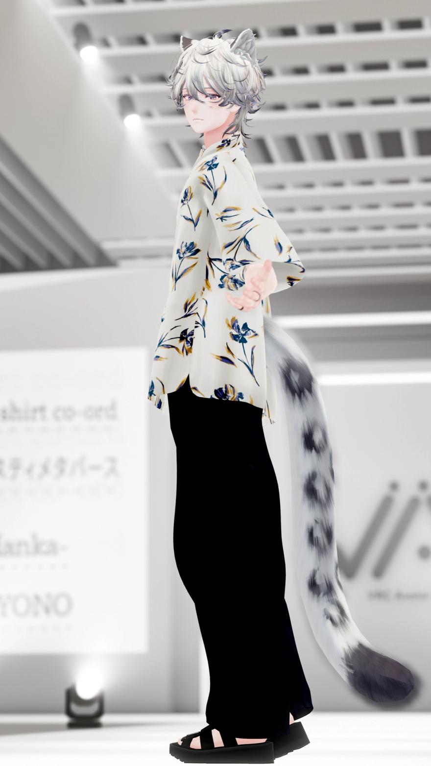 and ST RAGEBLUE「Flower shirt co-ord & 」【オリジナル3Dモデル】斑霞-Hanka- - 1Dozen ...