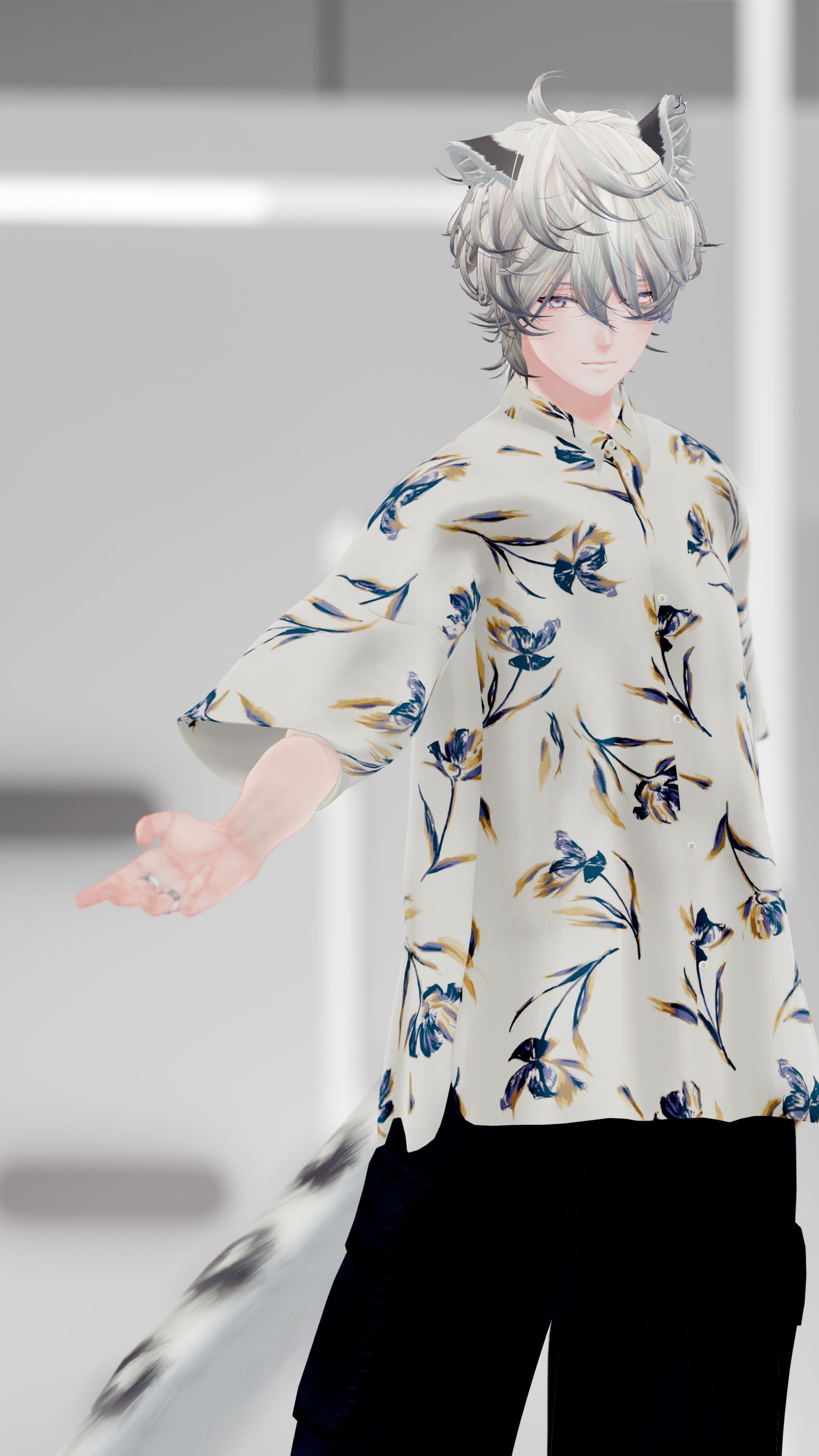 and ST RAGEBLUE「Flower shirt co-ord & 」【オリジナル3Dモデル】斑霞-Hanka- - 1Dozen ...