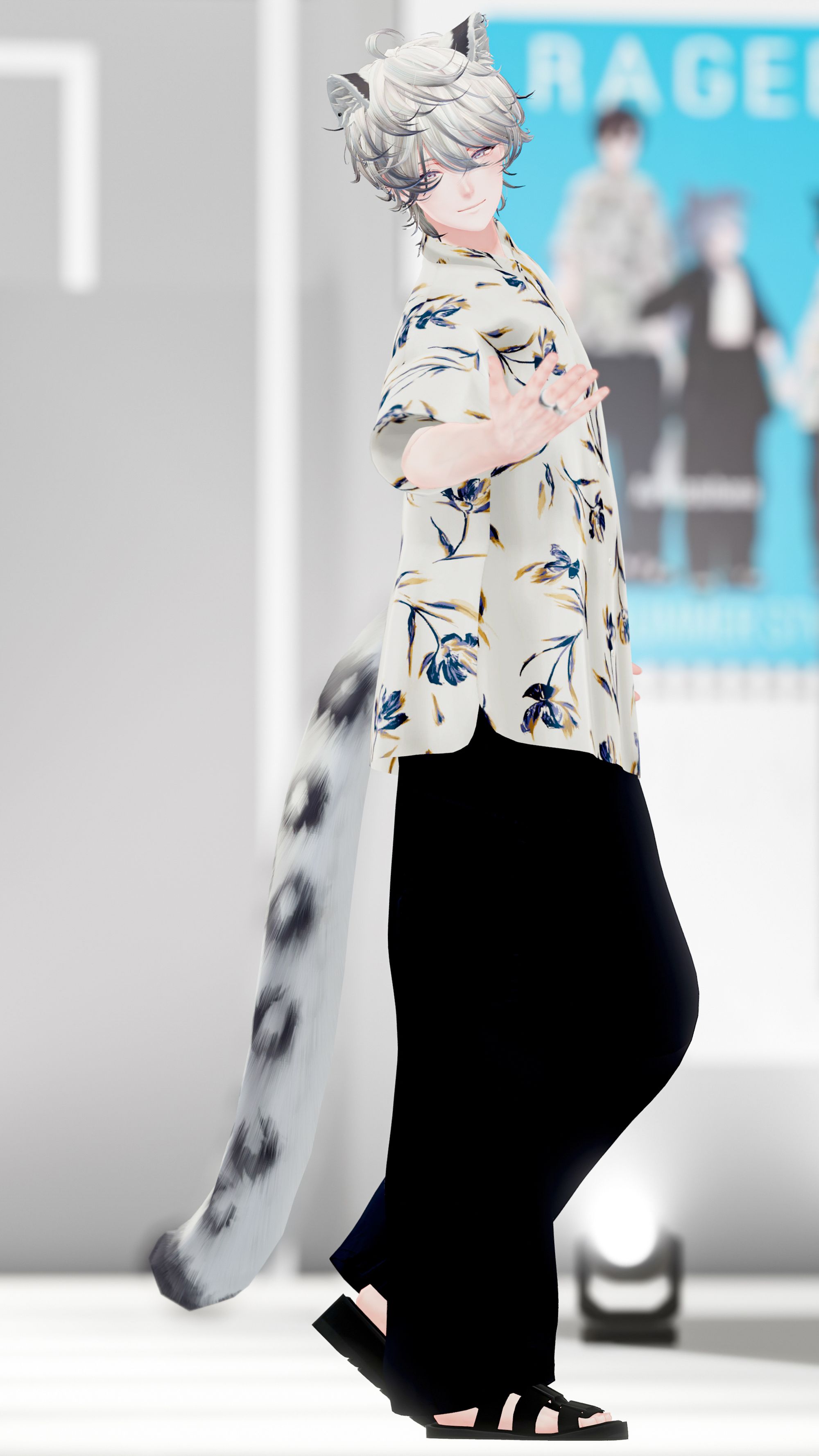 and ST RAGEBLUE「Flower shirt co-ord & 」【オリジナル3Dモデル】斑霞-Hanka- - 1Dozen ...