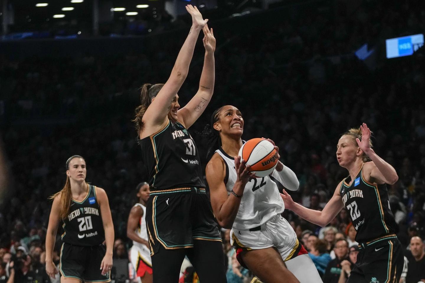 Las Vegas Aces Capture Second Straight WNBA Championship | SportsLigue ...