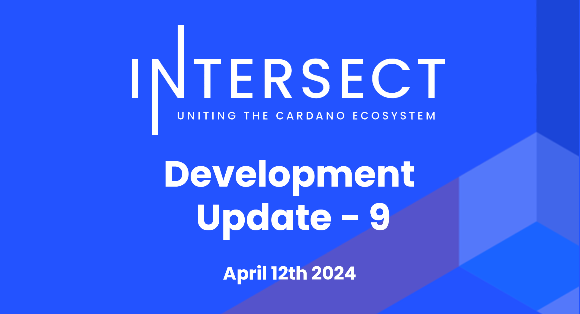 Intersect Development Update #9 - April 12th