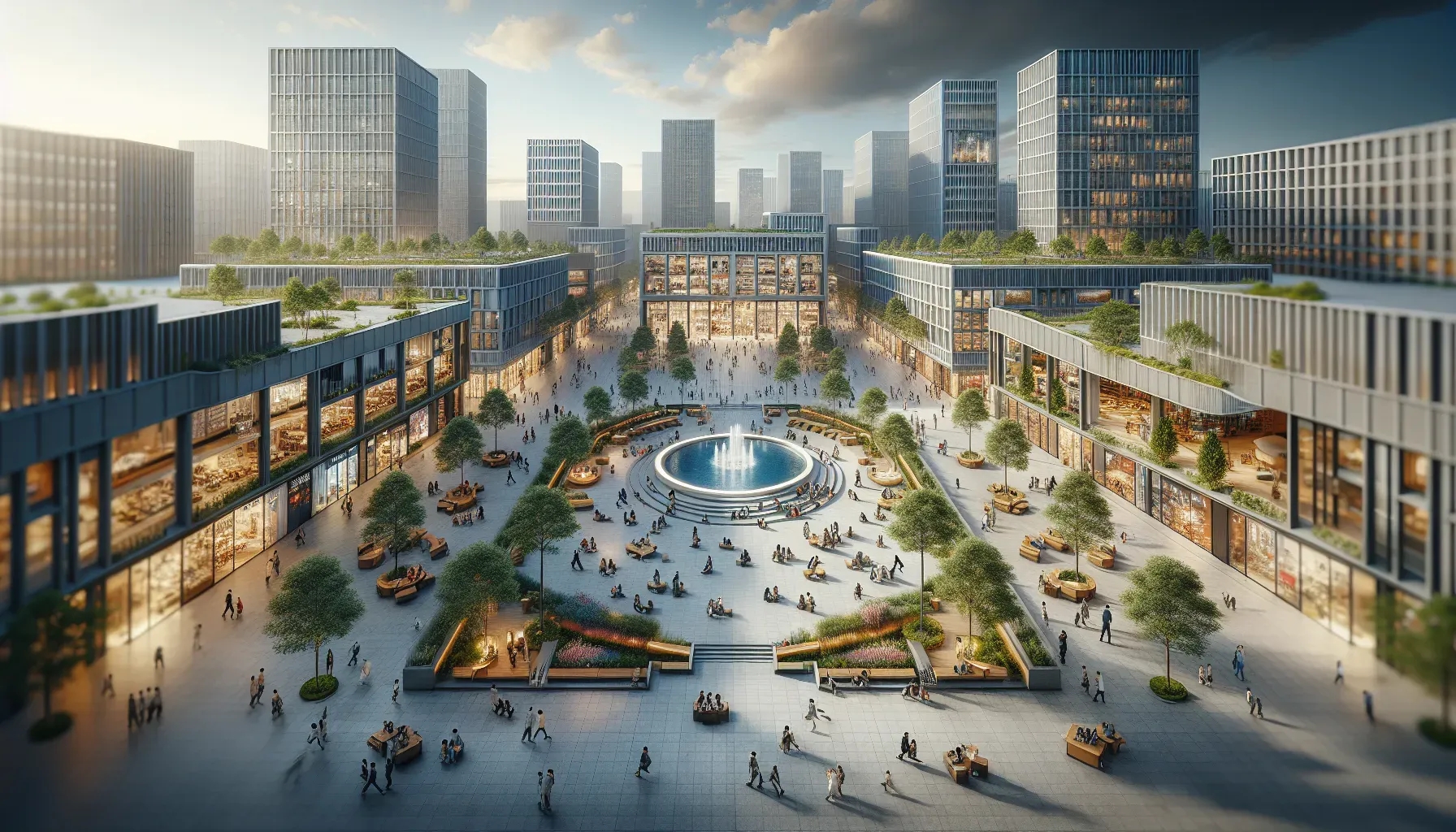 What Strategies Help Balance Public Spaces With Commercial Areas in ...