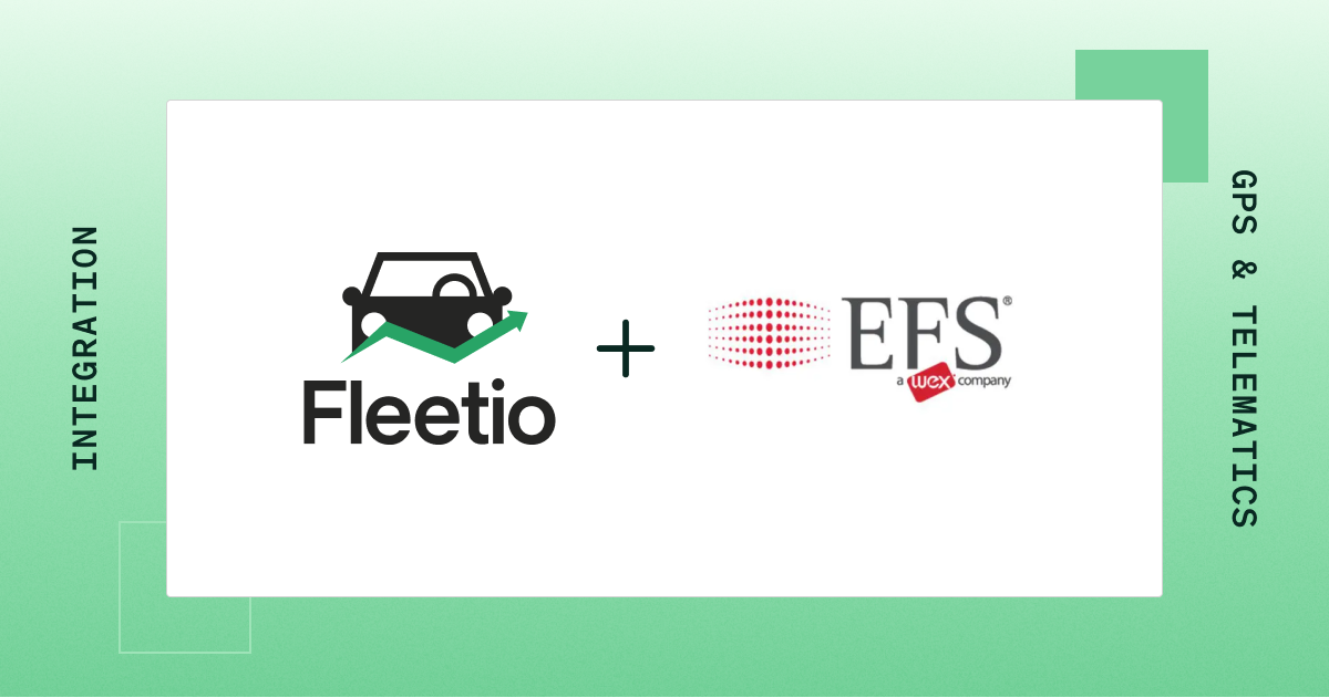 EFS Fleet Fuel Card & Payment Providers Integration - Fleetio