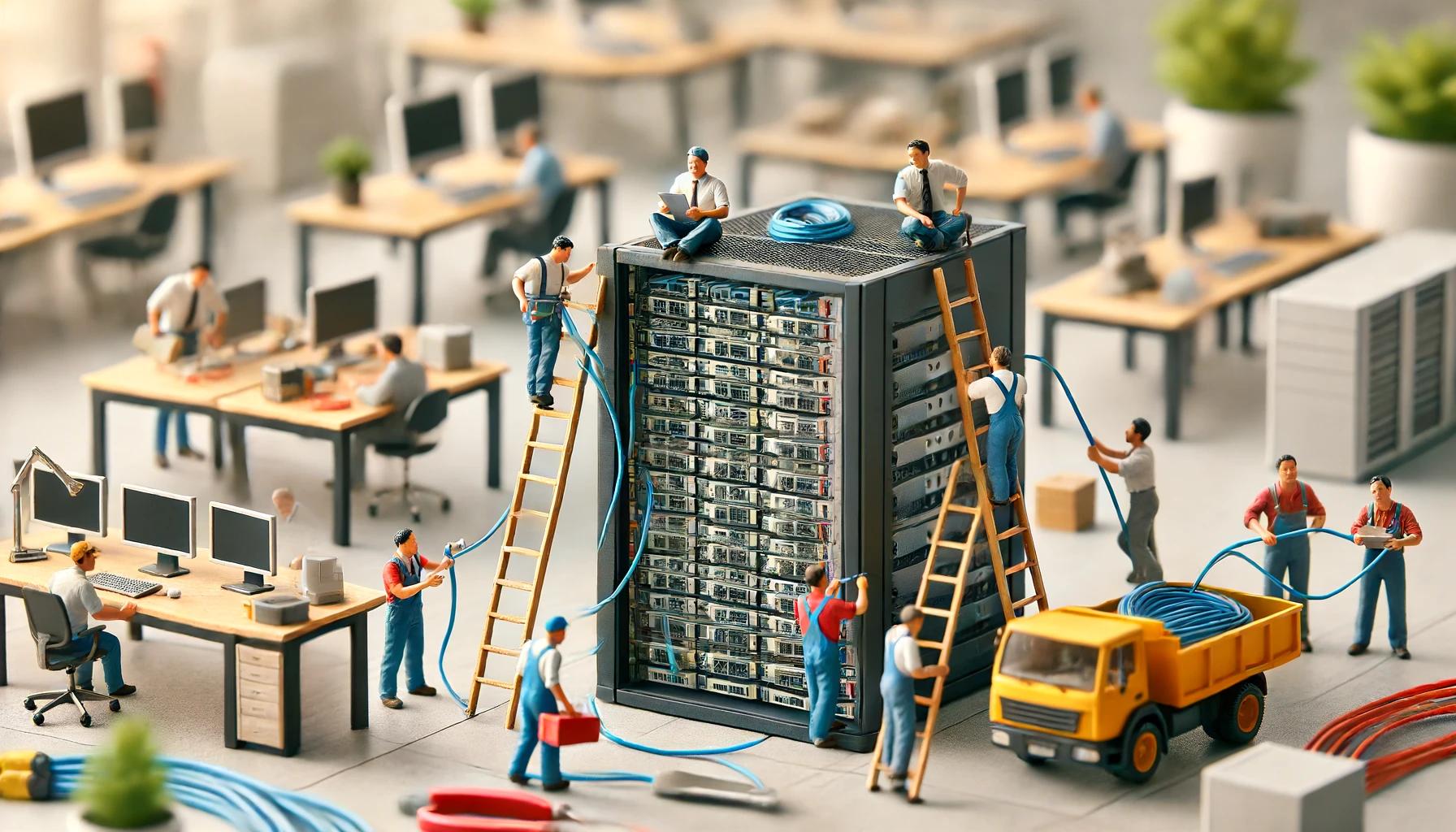 Building a Small Office Rack Server | JaDork