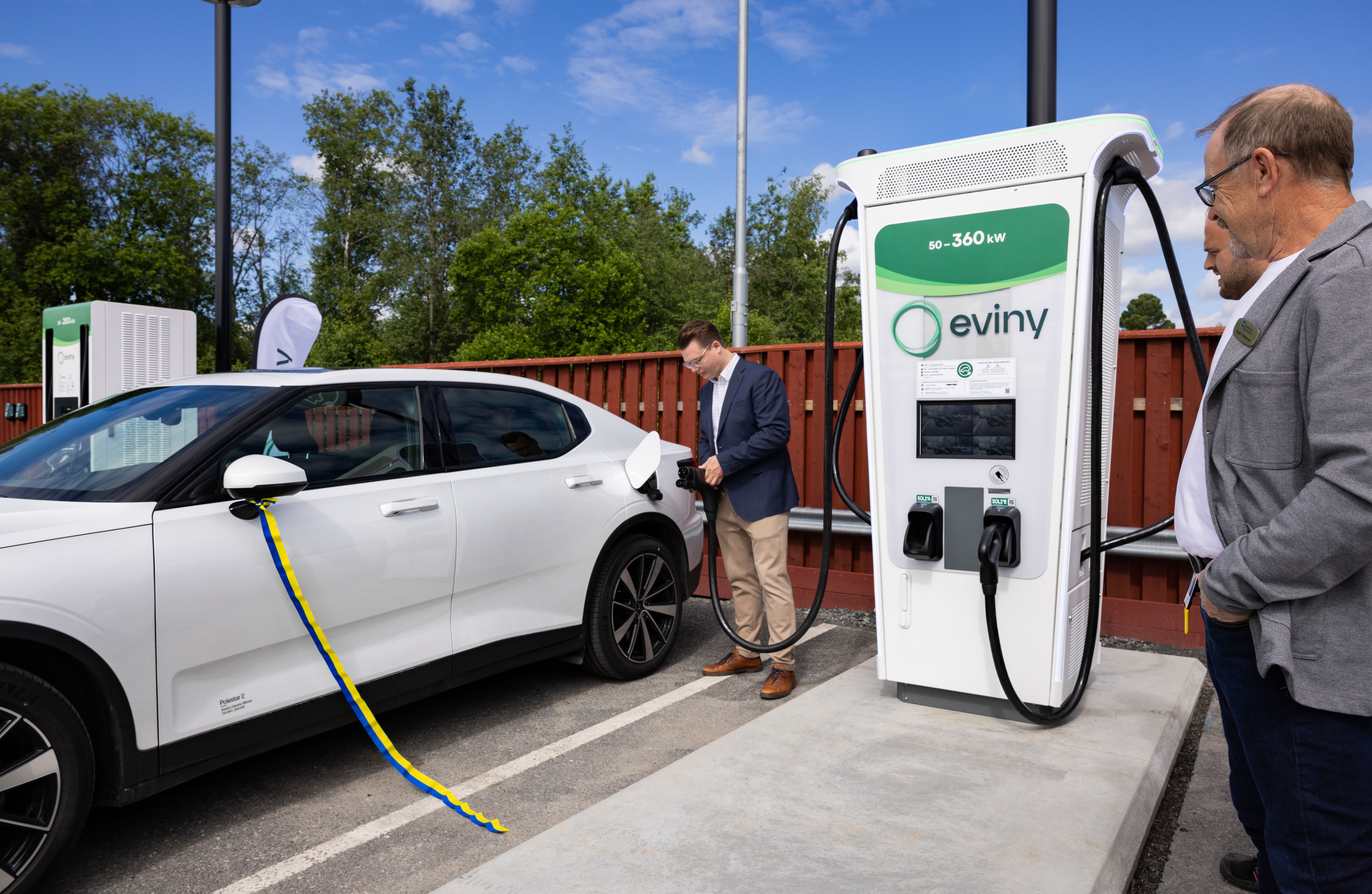 Eviny åpnet verdens raskeste lynlader i Sverige | Nyheter | Eviny.no