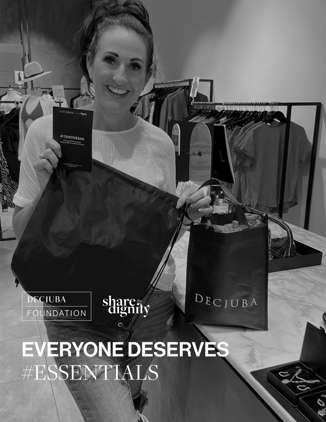 DECJUBA Foundation X Share The Dignity | DECJUBA