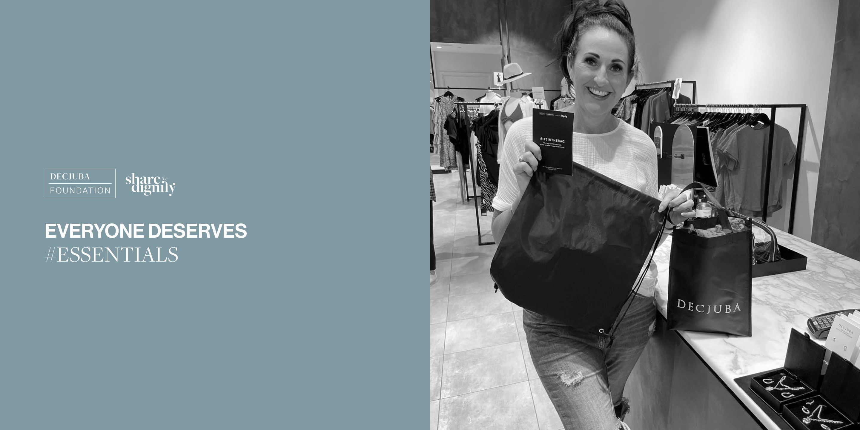 DECJUBA Foundation X Share The Dignity | DECJUBA