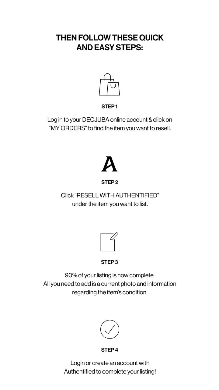 DECJUBA x Authentified