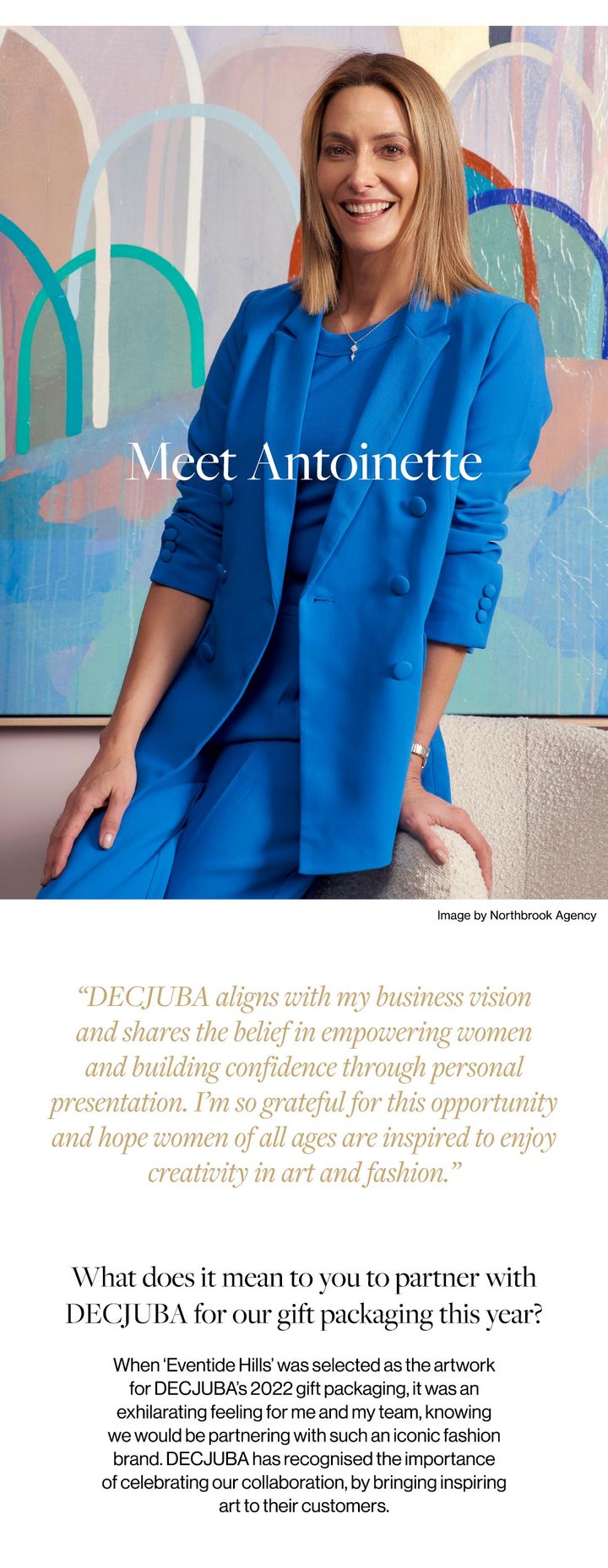 #AMAZING PARTNERS: MEET OUR 2022 CHRISTMAS ARTIST | DECJUBA