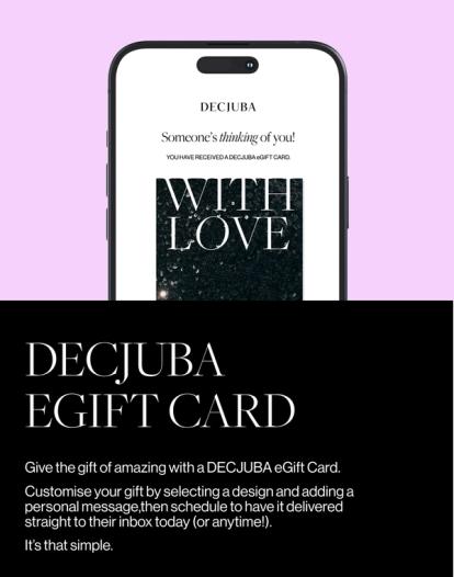 eGIFT CARDs | DECJUBA