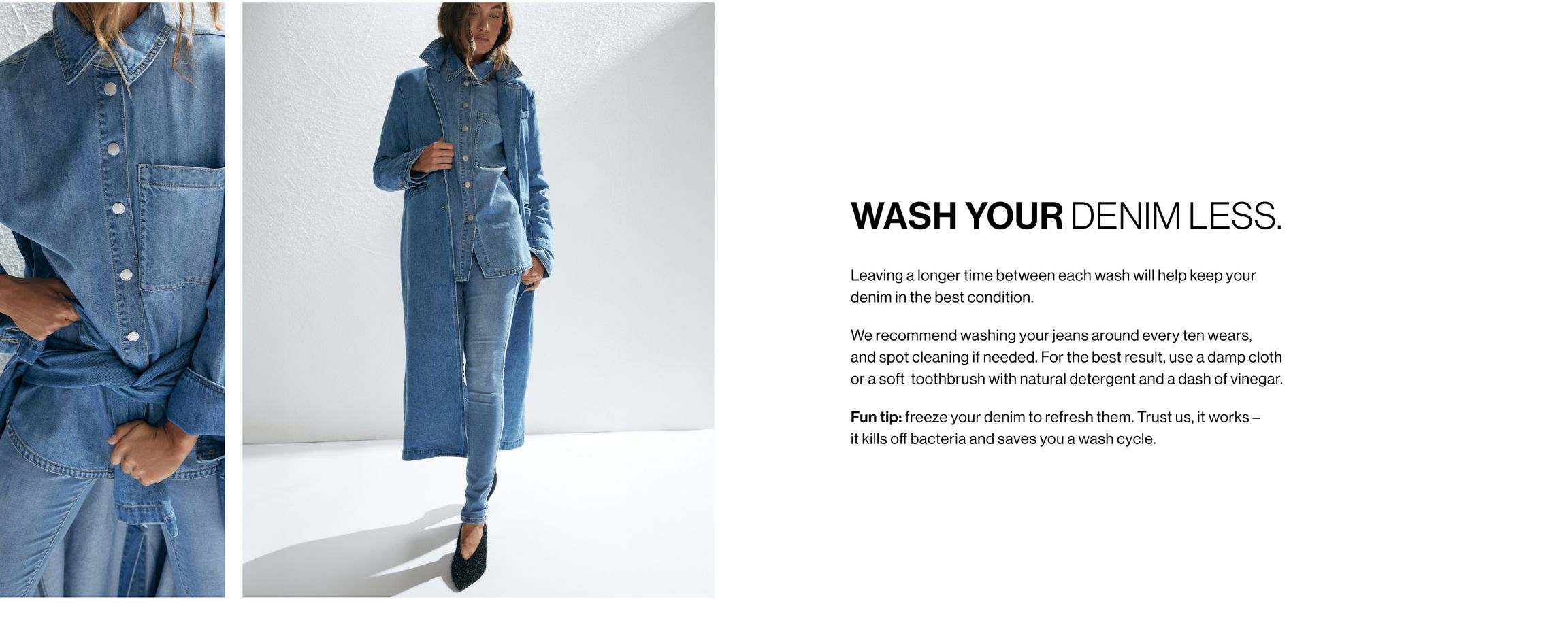 DENIM CARE GUIDE | DECJUBA
