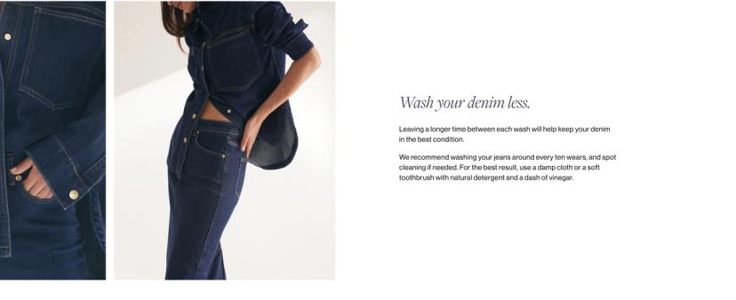 DENIM CARE GUIDE | DECJUBA