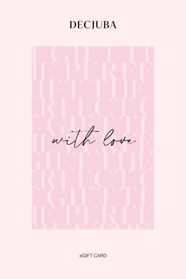 eGIFT CARDs | DECJUBA