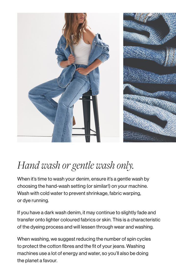 DENIM CARE GUIDE | DECJUBA
