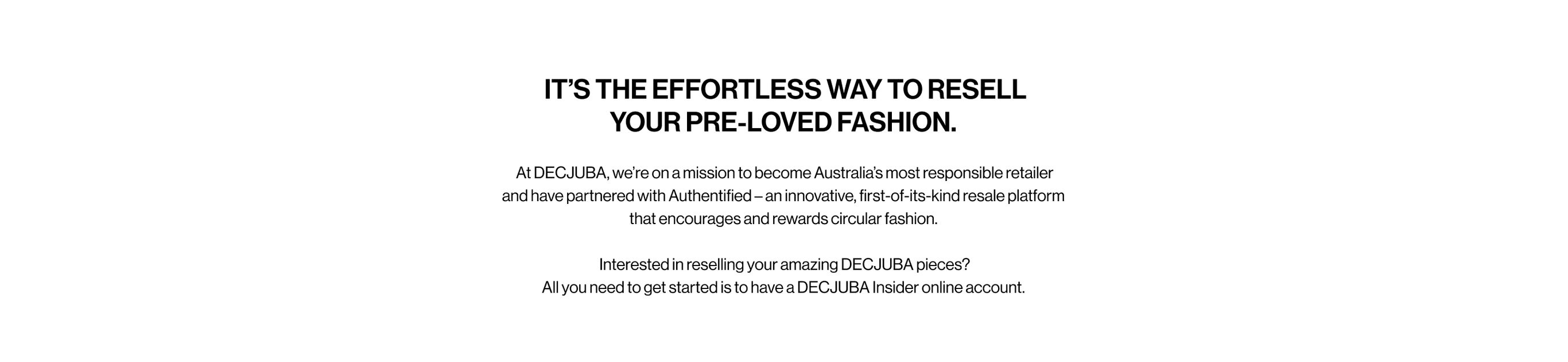 DECJUBA x Authentified