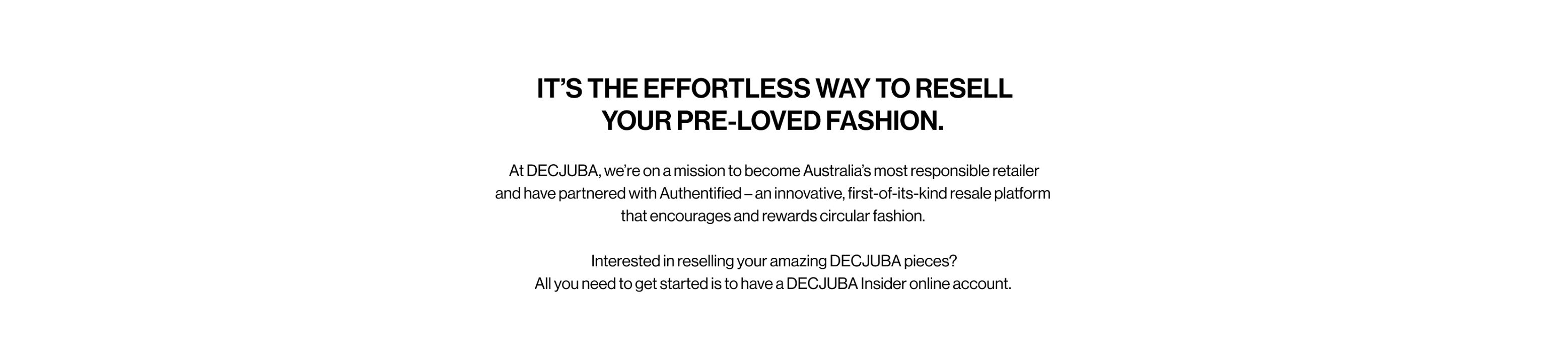 DECJUBA x Authentified