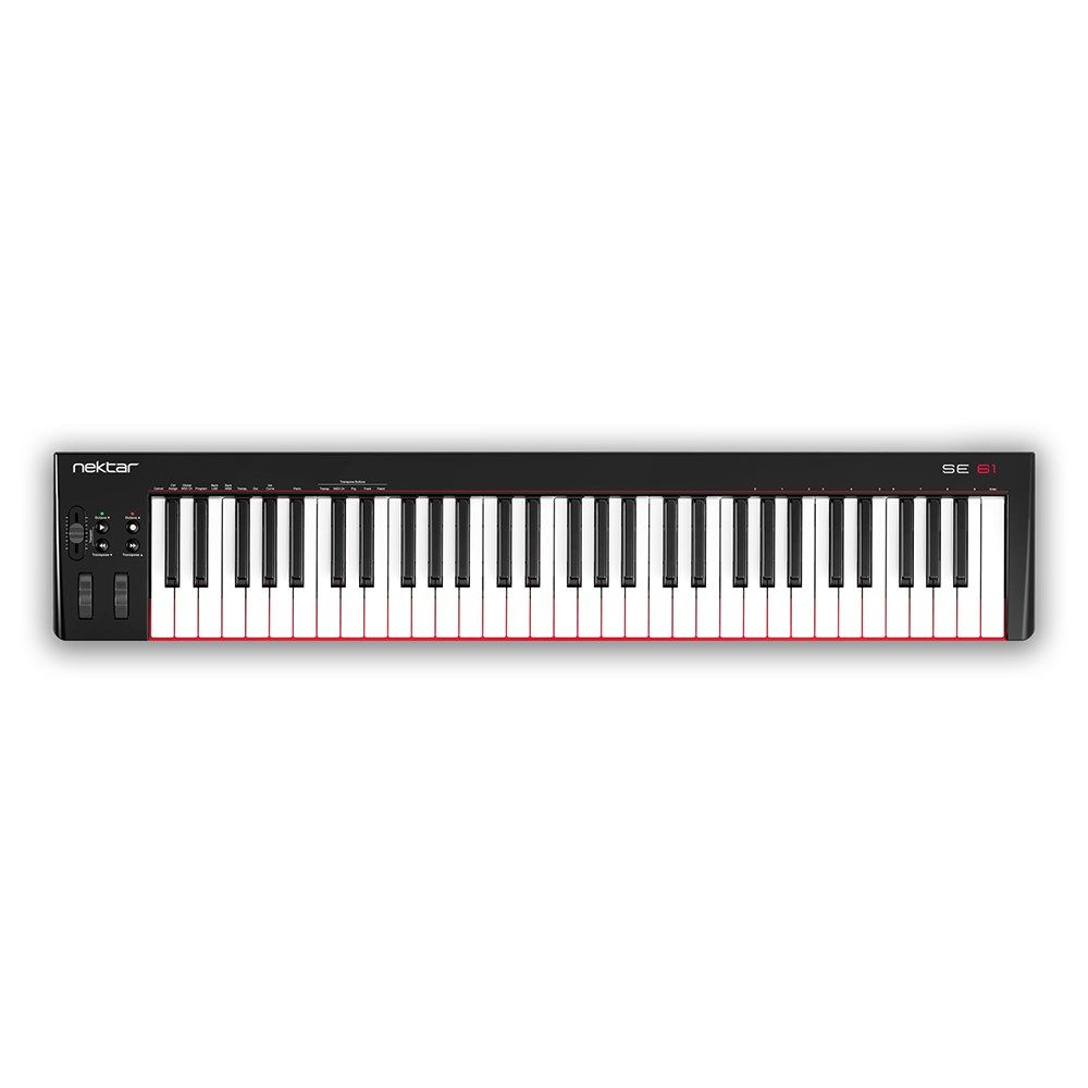 Nektar SE61 61-Key USB MIDI Controller Keyboard w/ Bitwig 8-Track