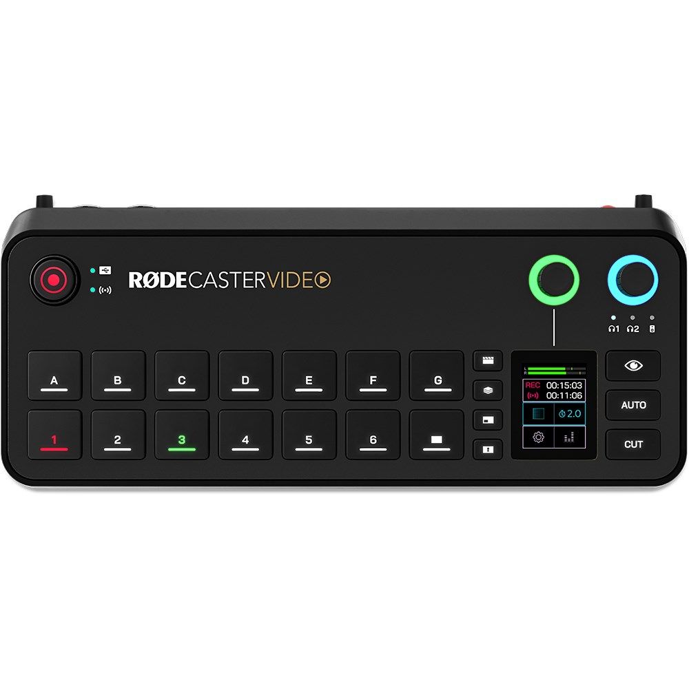 Rode RodeCaster Video & Audio Production Console w/ Dual Internal ...
