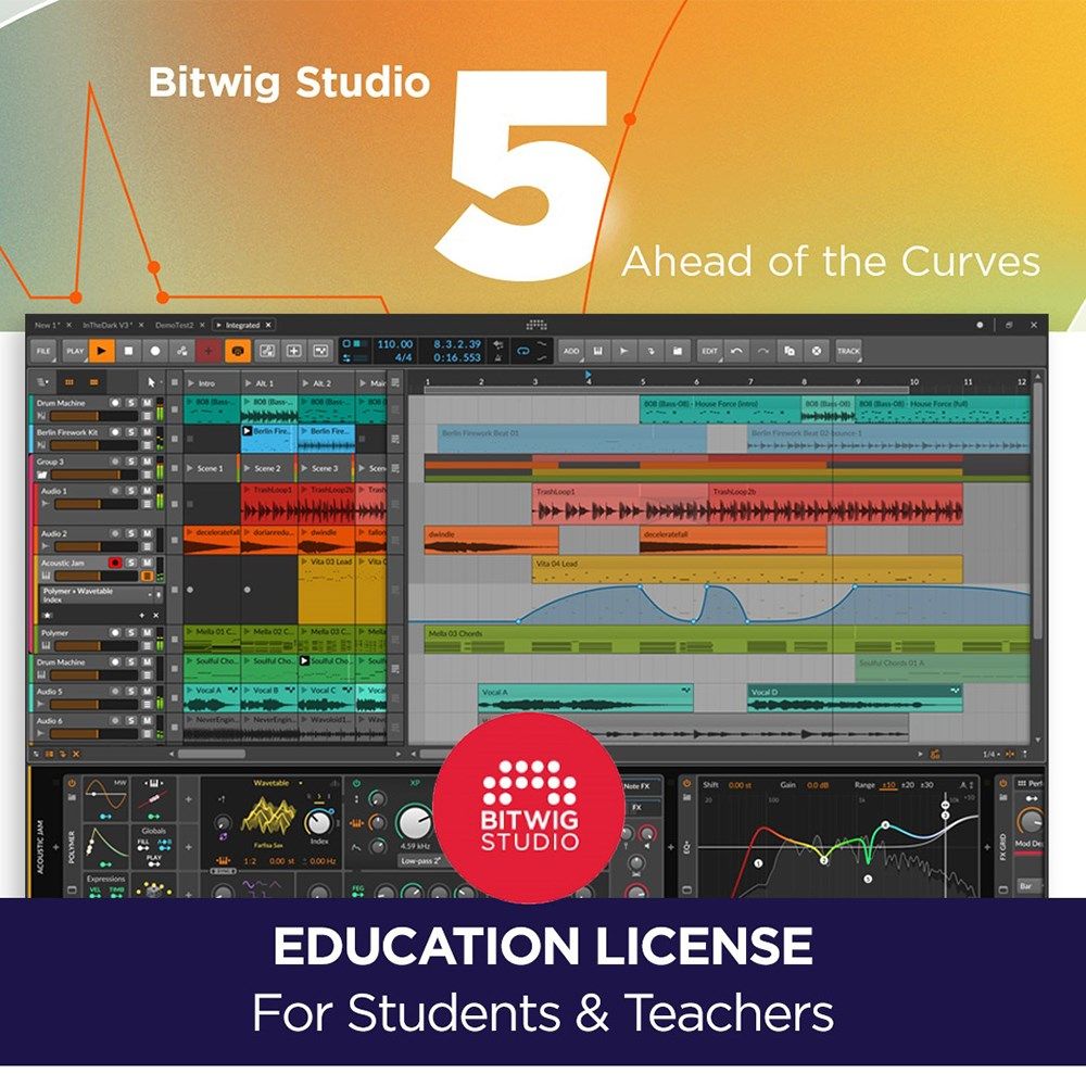 Bitwig Studio 5 - Education Edition (eLicense Download) · Store DJ