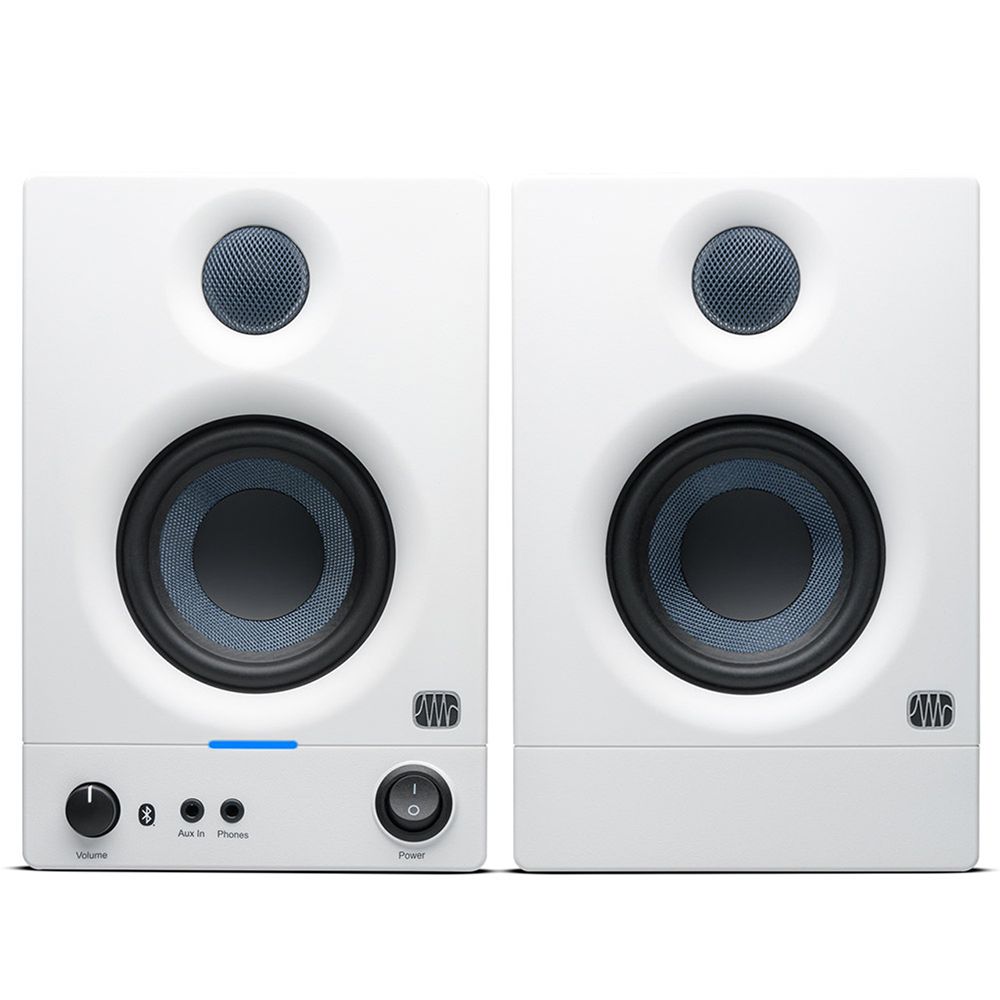 Presonus Eris E3.5 2nd Gen 3.5" Active Media Monitors w/ Bluetooth (Pair) (White)