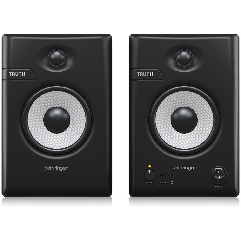 Behringer TRUTH 4.5" Audiophile Studio Monitors w/ Advanced Waveguide ...