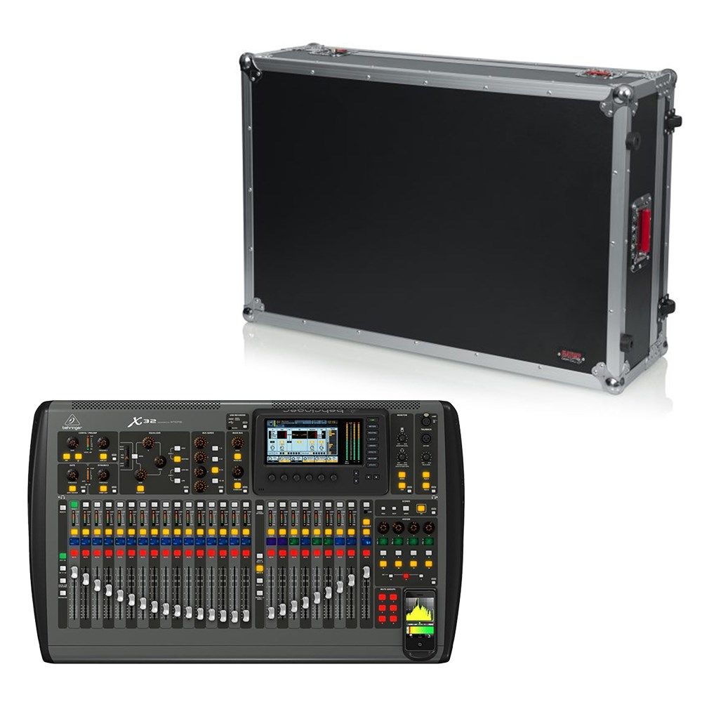 Behringer X32 Pack w/ Gator G-TOURX32NDH Road Case · Store DJ