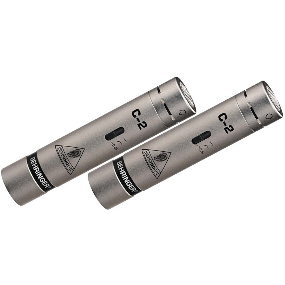 Behringer C-2 Studio Condenser Microphones (Matched Pair)
