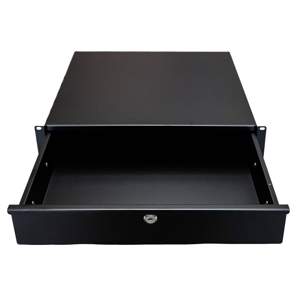 GigGear 2RU Lockable Rack Mountable Drawer Unit · Store DJ
