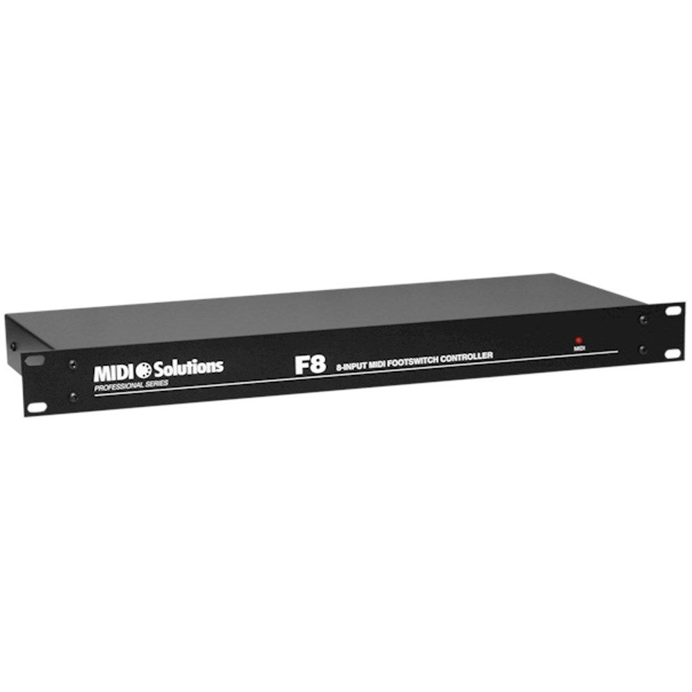 Midi Solutions F8 8 Input Midi Footswitch Controller