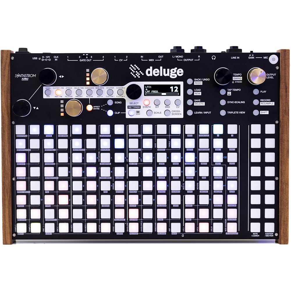 Synthstrom Audible Deluge All-In-One Standalone Portable Synthesizer ...