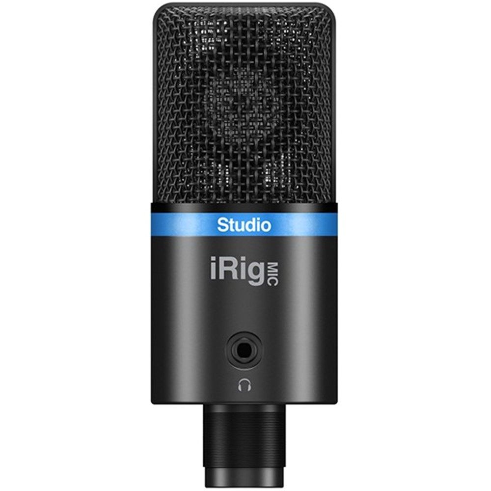IK Multimedia iRig Mic Studio iOS/USB Condenser Mic (Black)