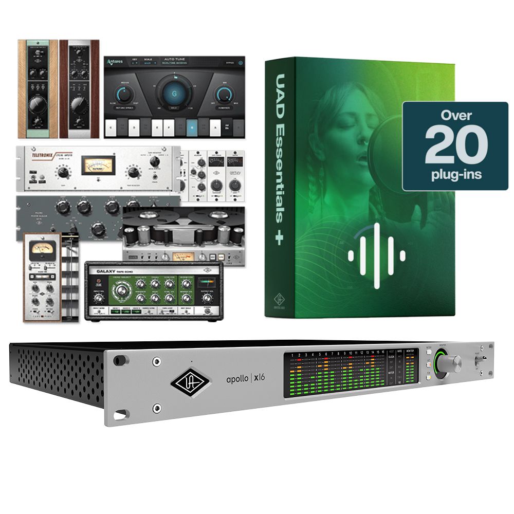 Universal Audio Apollo X16 Gen 2 Thunderbolt 3 Audio Interface ...